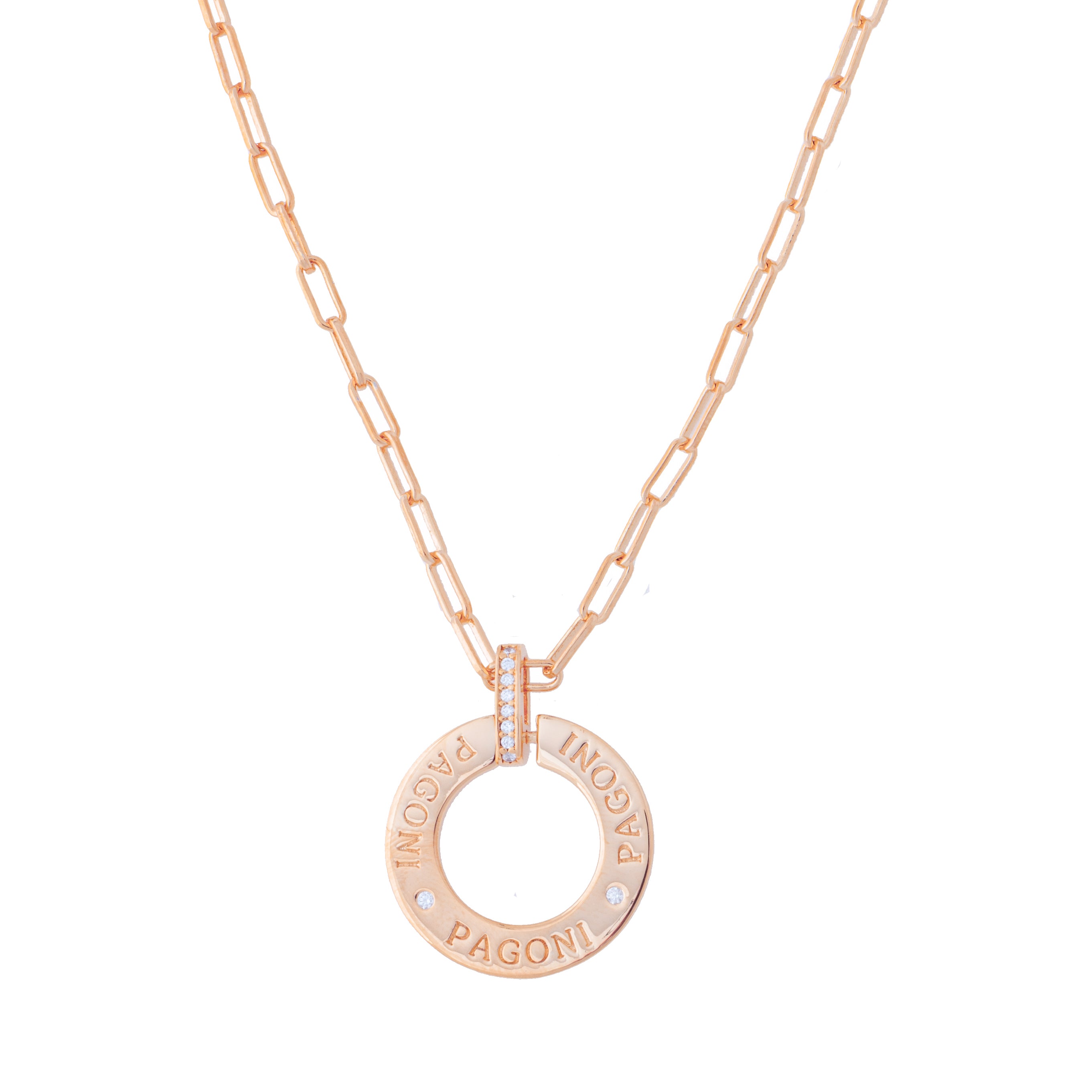 Signature Necklace Rose Gold – Pagoni
