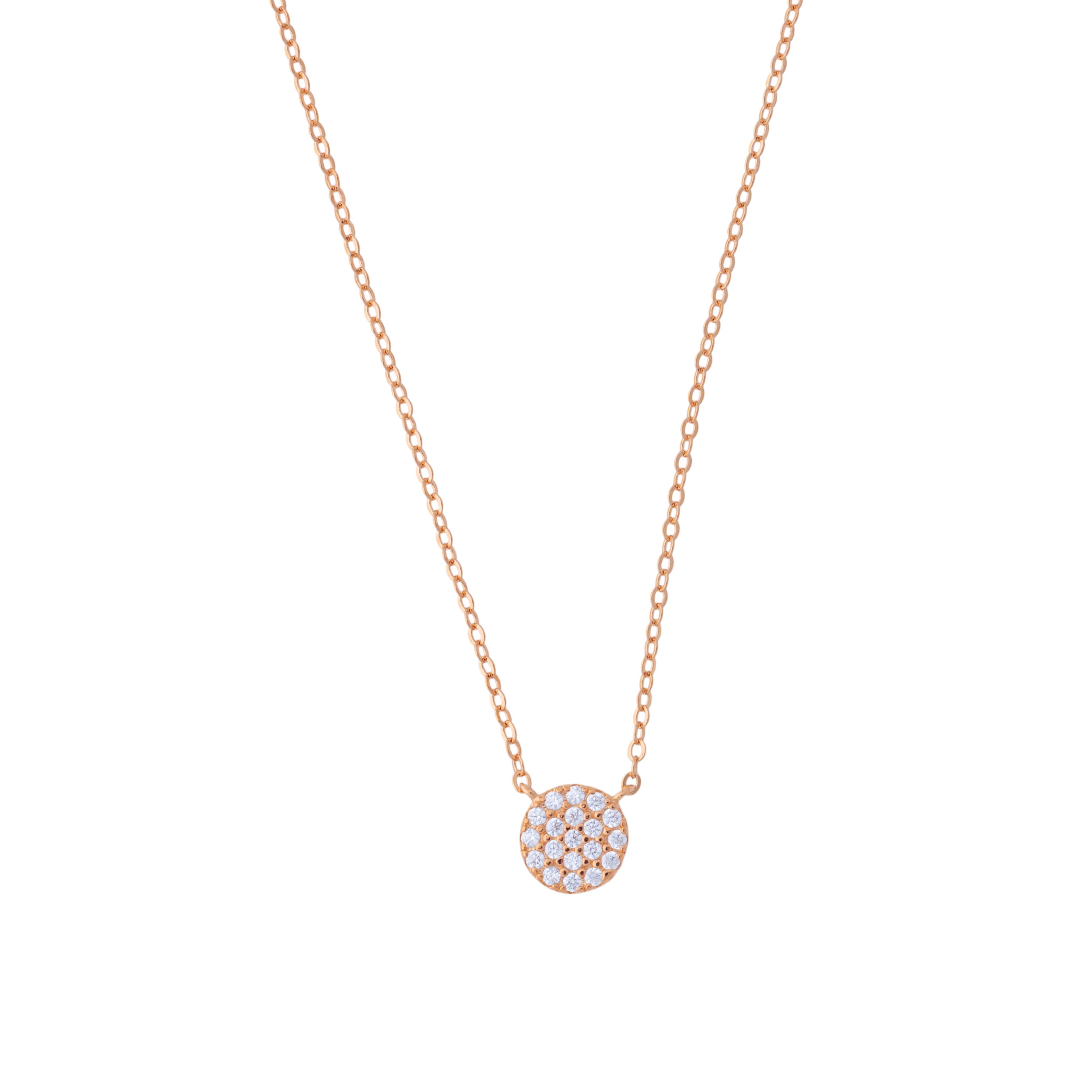 Celine Pendant Necklace Rose Gold – Pagoni