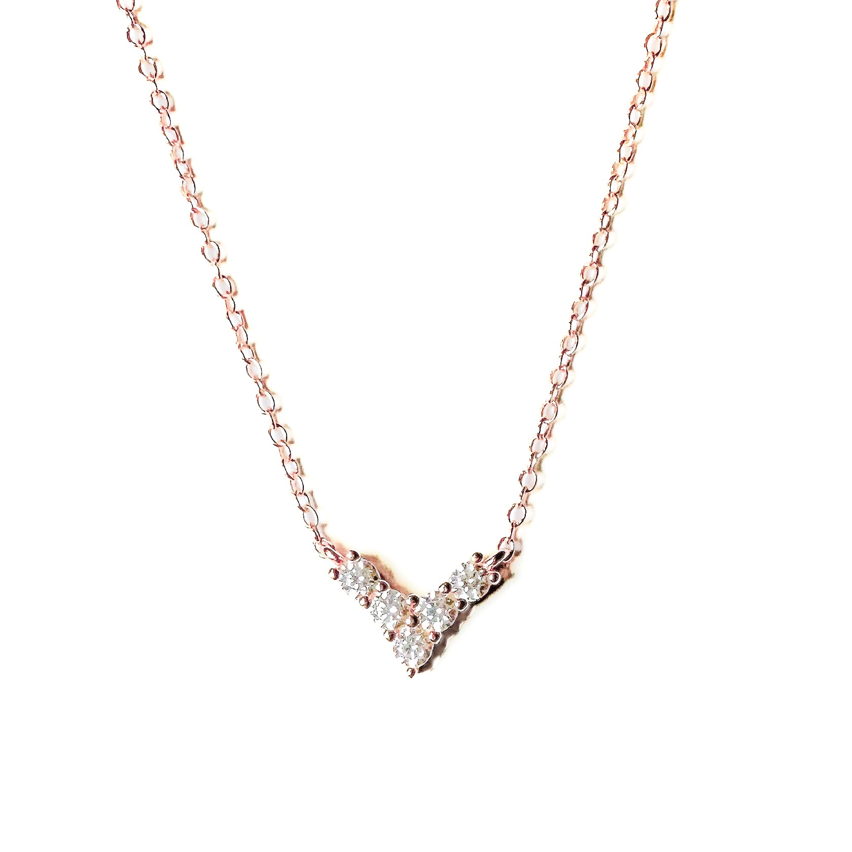 Talia Necklace Rose Gold – Pagoni