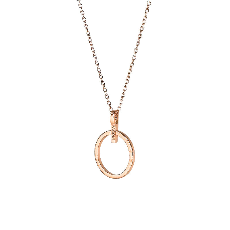 Oriana Necklace Rose Gold – Pagoni
