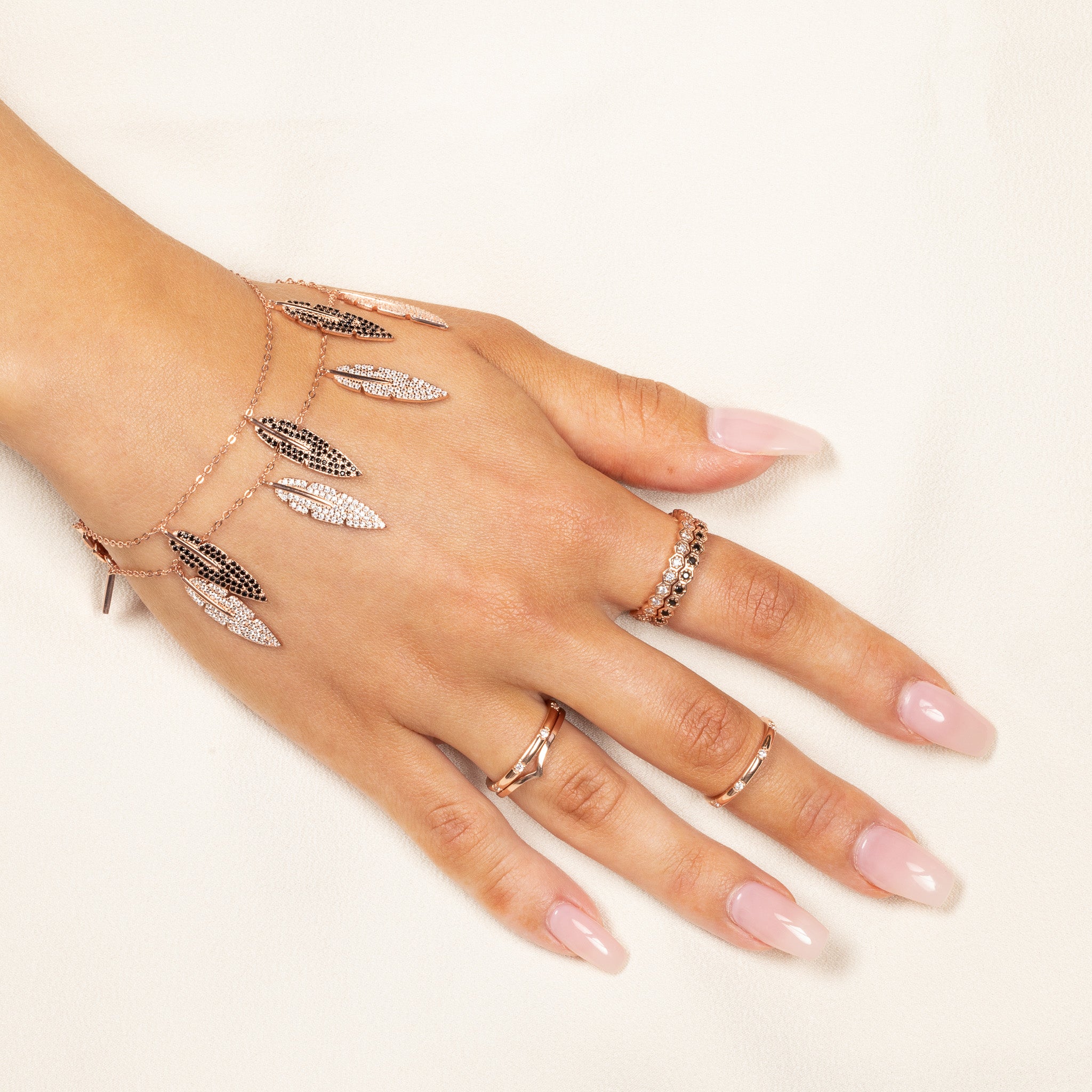 Cora Ring Rose Gold – Pagoni