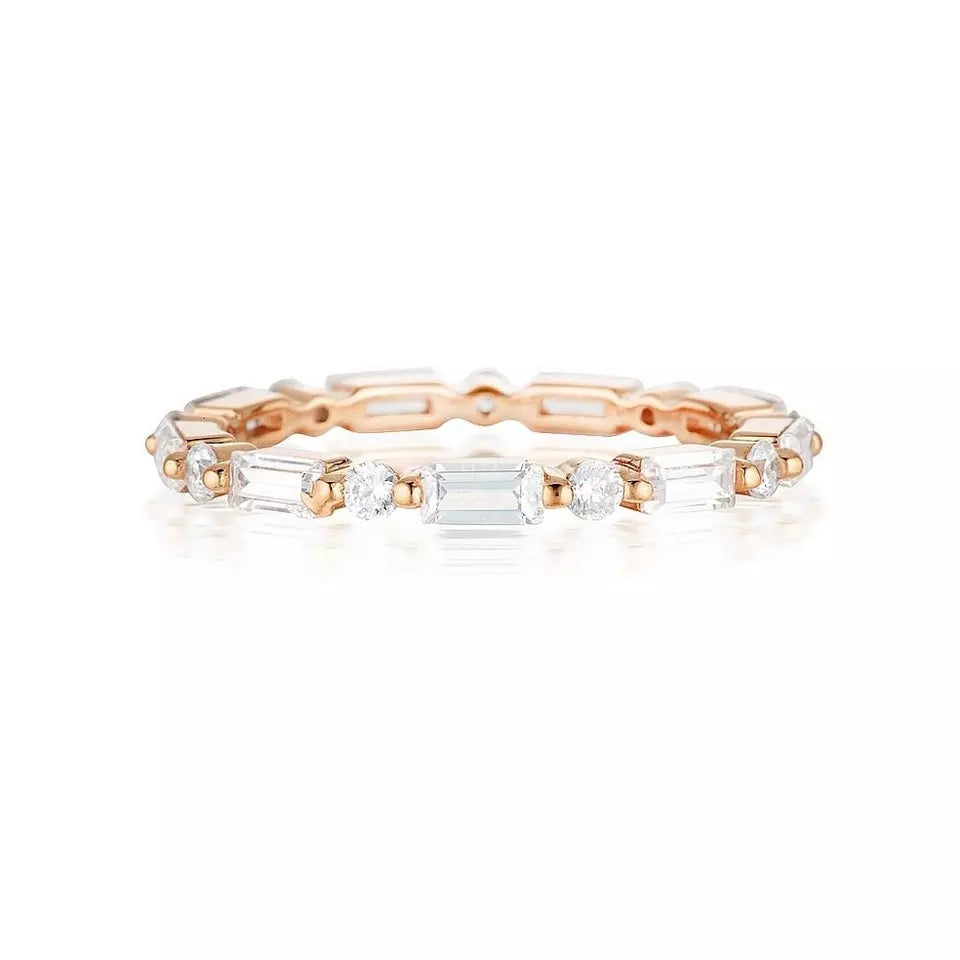 Florence Ring Rose Gold – Pagoni